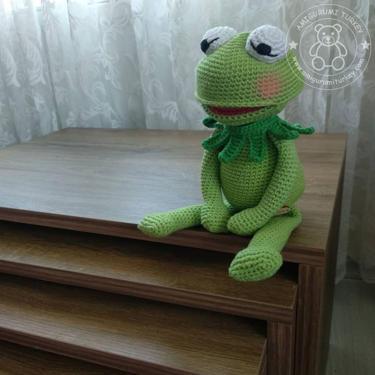 Amigurumi Türkiye-Kurbağa Kermit Tarifi